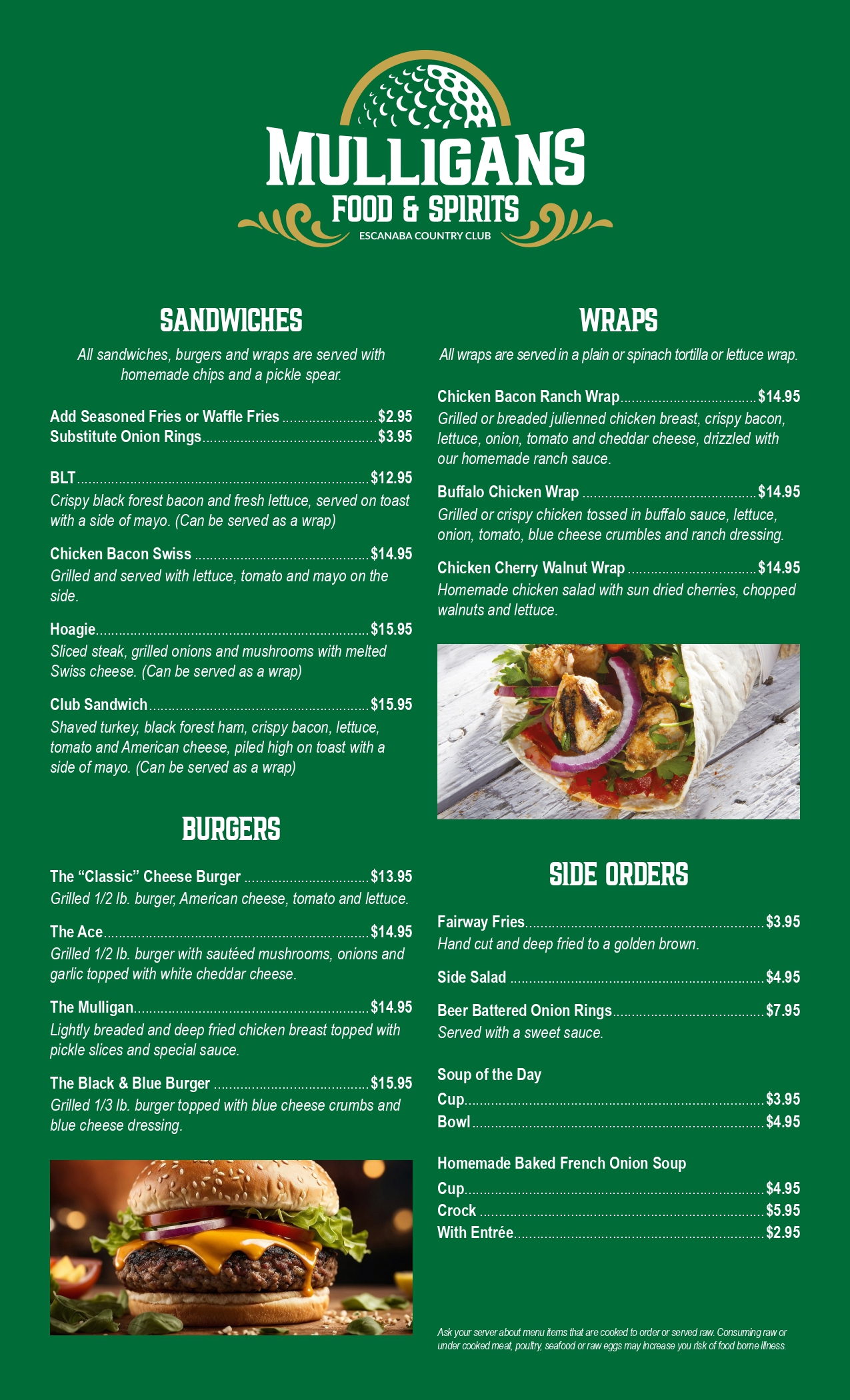 Mulligan's - Escanaba Country Club